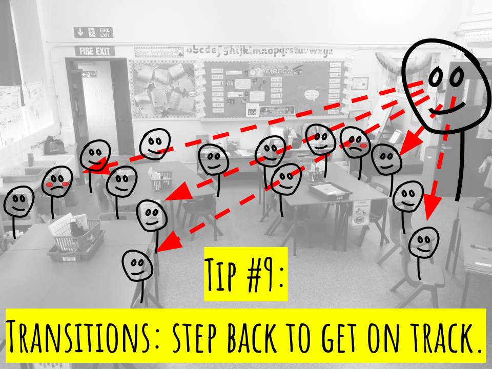 Tip #9: Transitions: step back to get on track. – Classroom Climatology